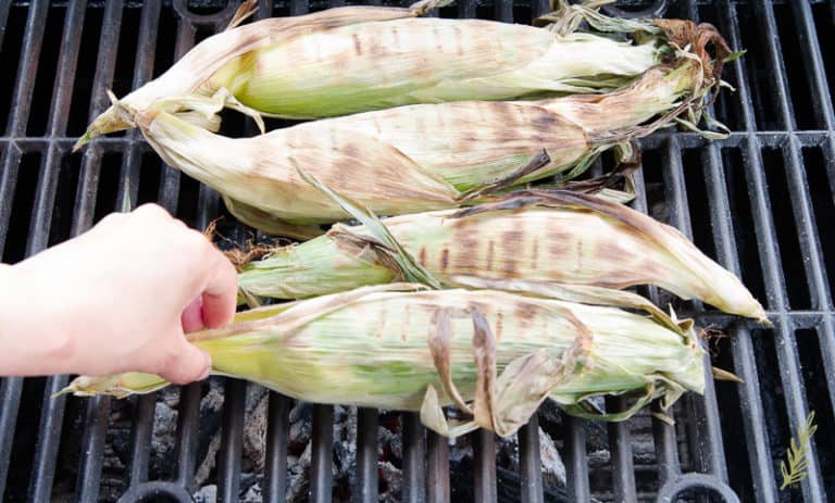 Elotes (Grilled Mexican Corn on the Cob) Street-Vendor Style