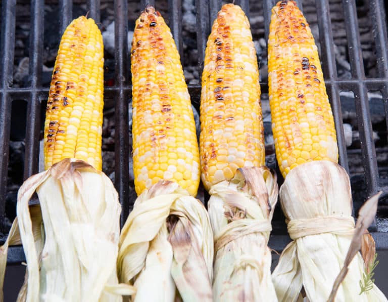 Elotes (Grilled Mexican Corn on the Cob) Street-Vendor Style