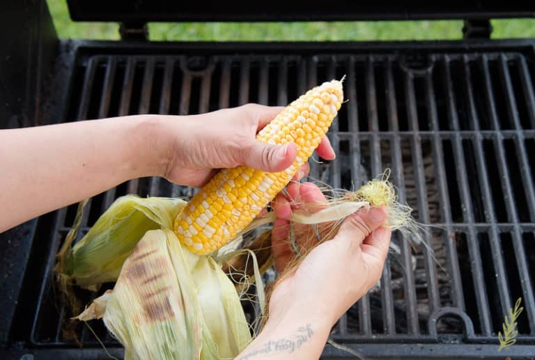 Elotes (Grilled Mexican Corn on the Cob) Street-Vendor Style