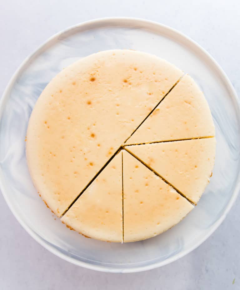 Classic Cheesecake with Graham Cracker Crust - Sense & Edibility