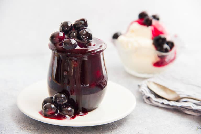 Blueberry Ginger Dessert Topping - Sense & Edibility