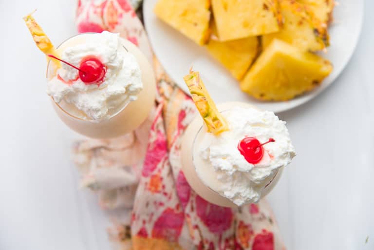 Piña Coladas (Pineapple Coconut Cocktail) - Sense & Edibility