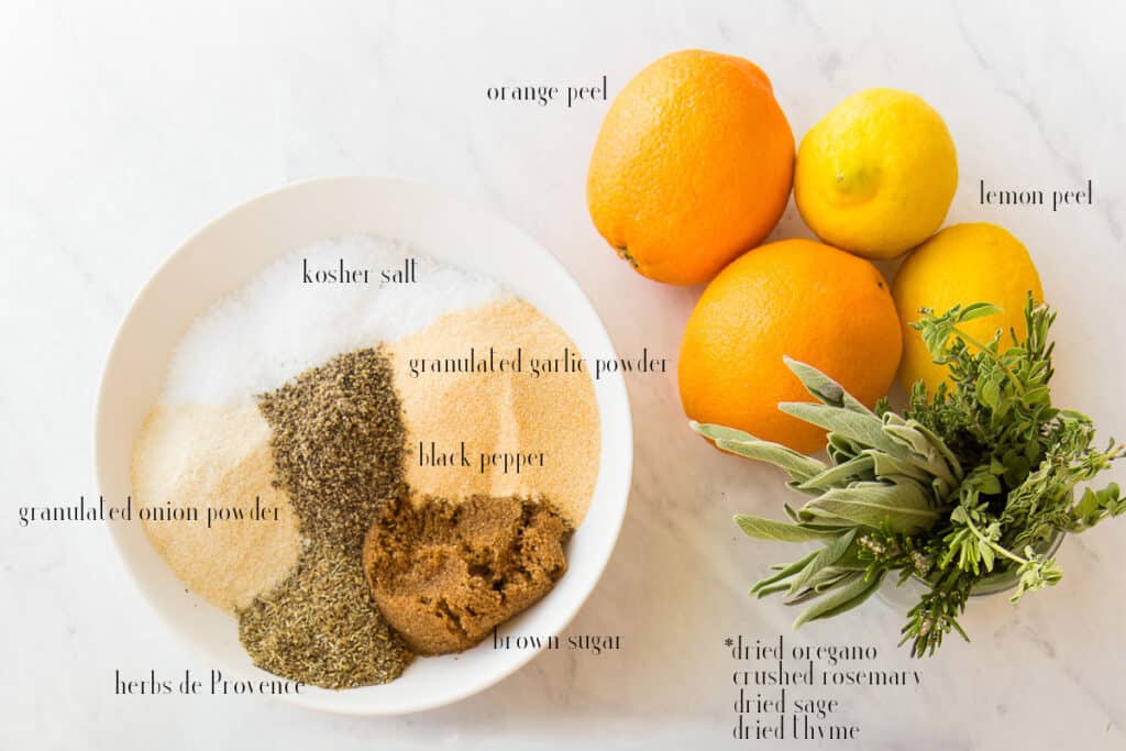 Citrus Herb Dry Brine for Meats, Poultry, and Veggies - Sense & Edibility