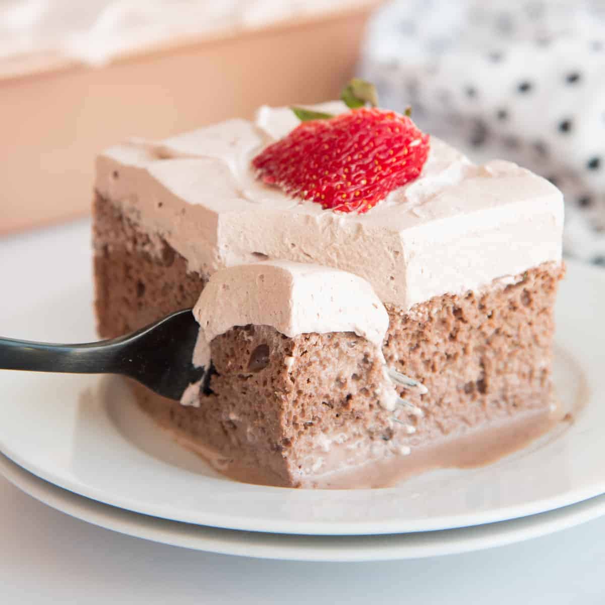 Chocolate Tres Leches Cake - Sense & Edibility