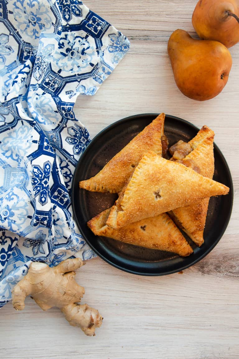 Ginger Pear Turnovers (with Video) - Sense & Edibility