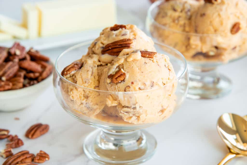 Sweet Potato Butter Pecan Frozen Custard - Sense & Edibility