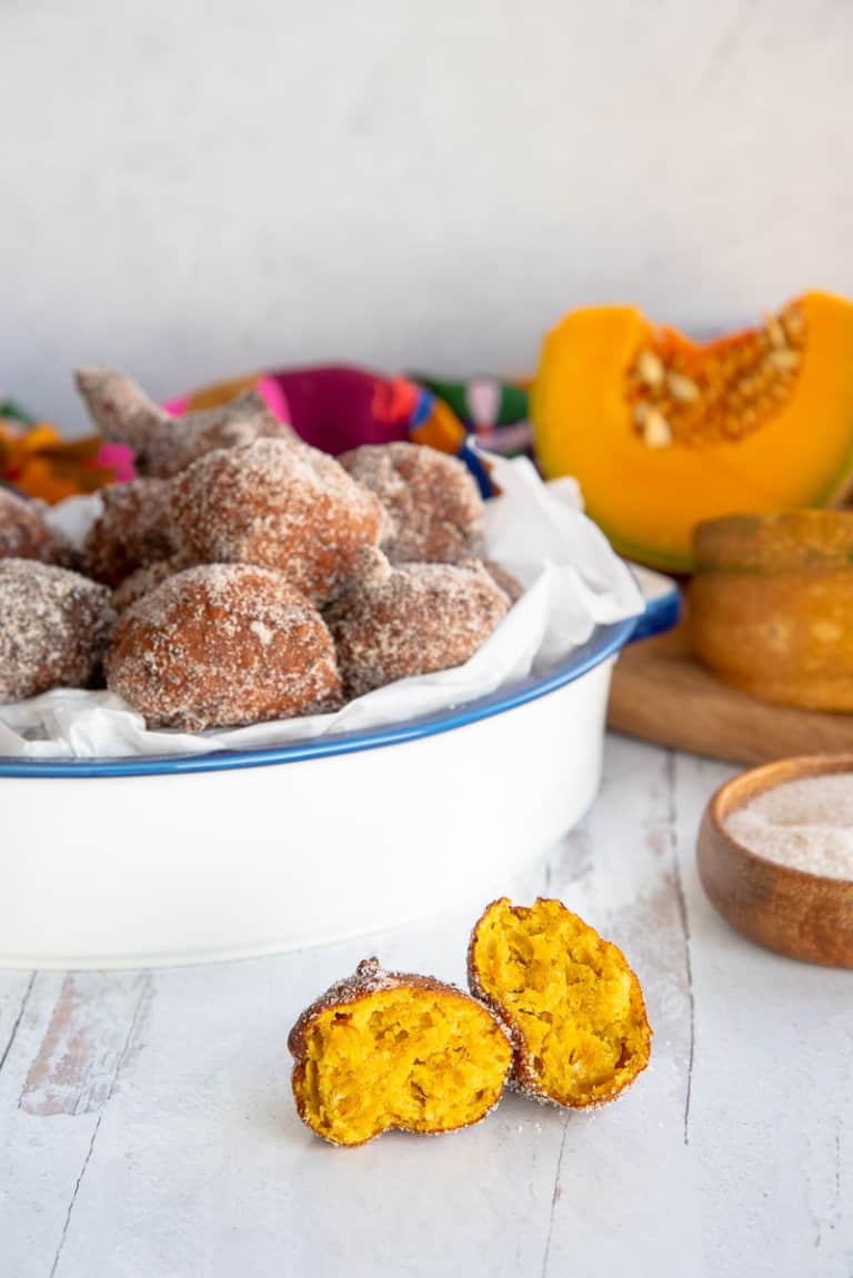 Barriguitas de Vieja (Puerto Rican Pumpkin Fritters)