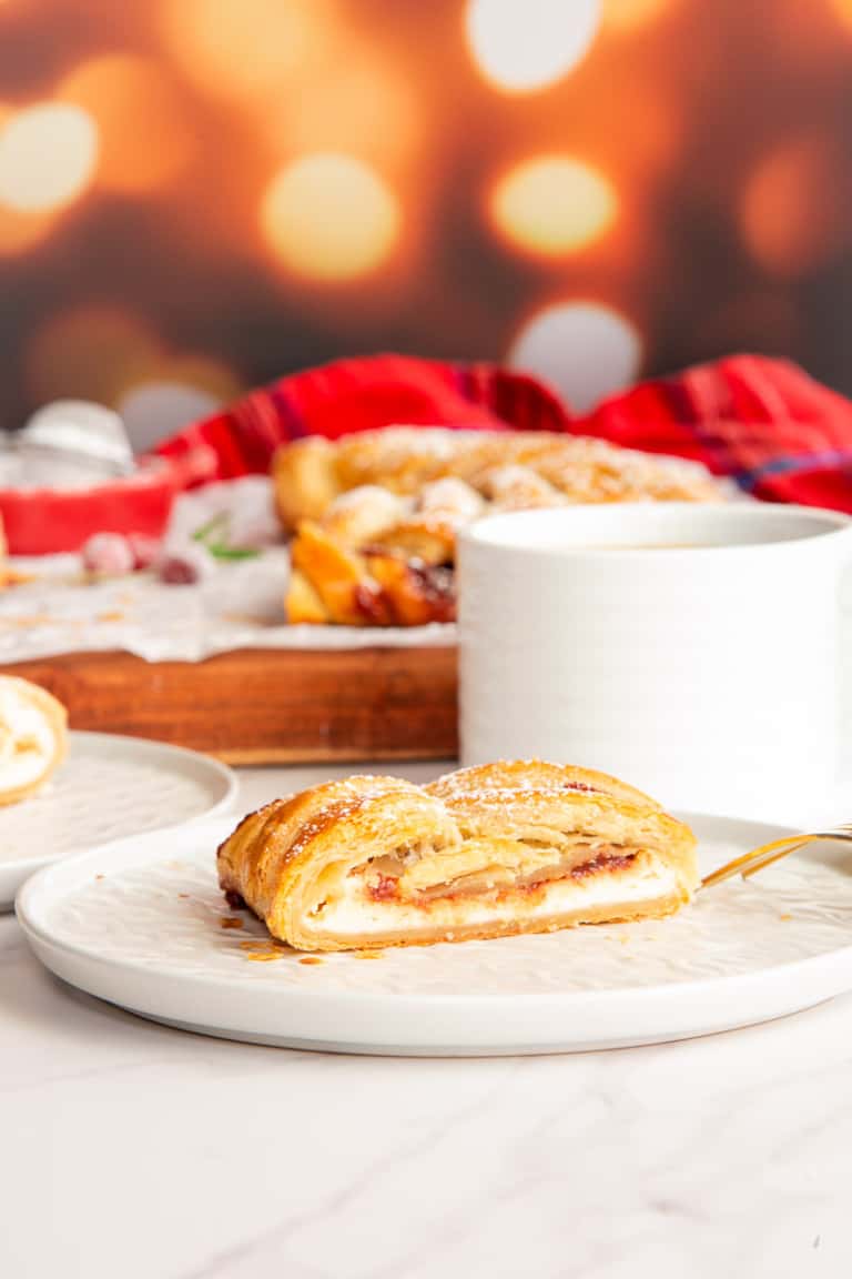 Guava Cream Cheese Candy Cane Pastry - Sense & Edibility
