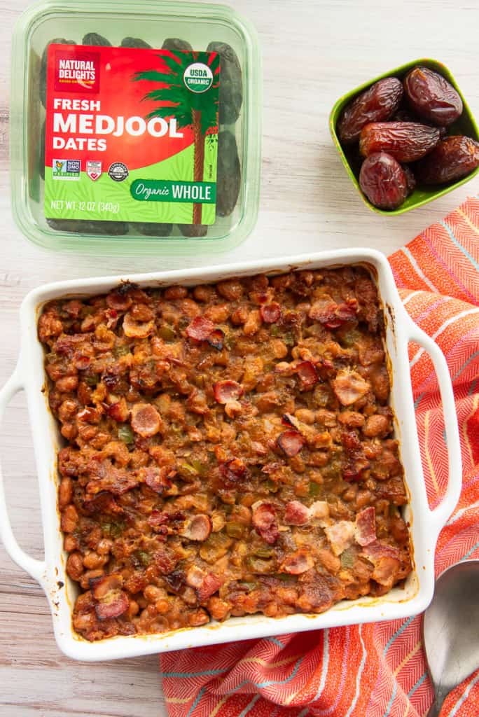 Baked Beans Sweetened with Dates - Sense & Edibility